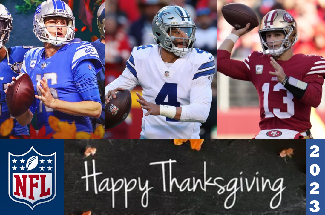 NFL Football: Thanksgiving Day 2023 - Downfield Read